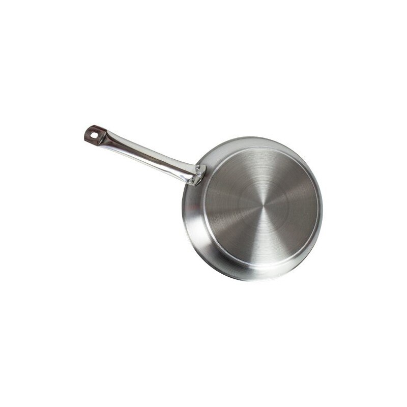Tigaie profesionala inox 24x4,5 cm, AZHOME - eMAG.ro