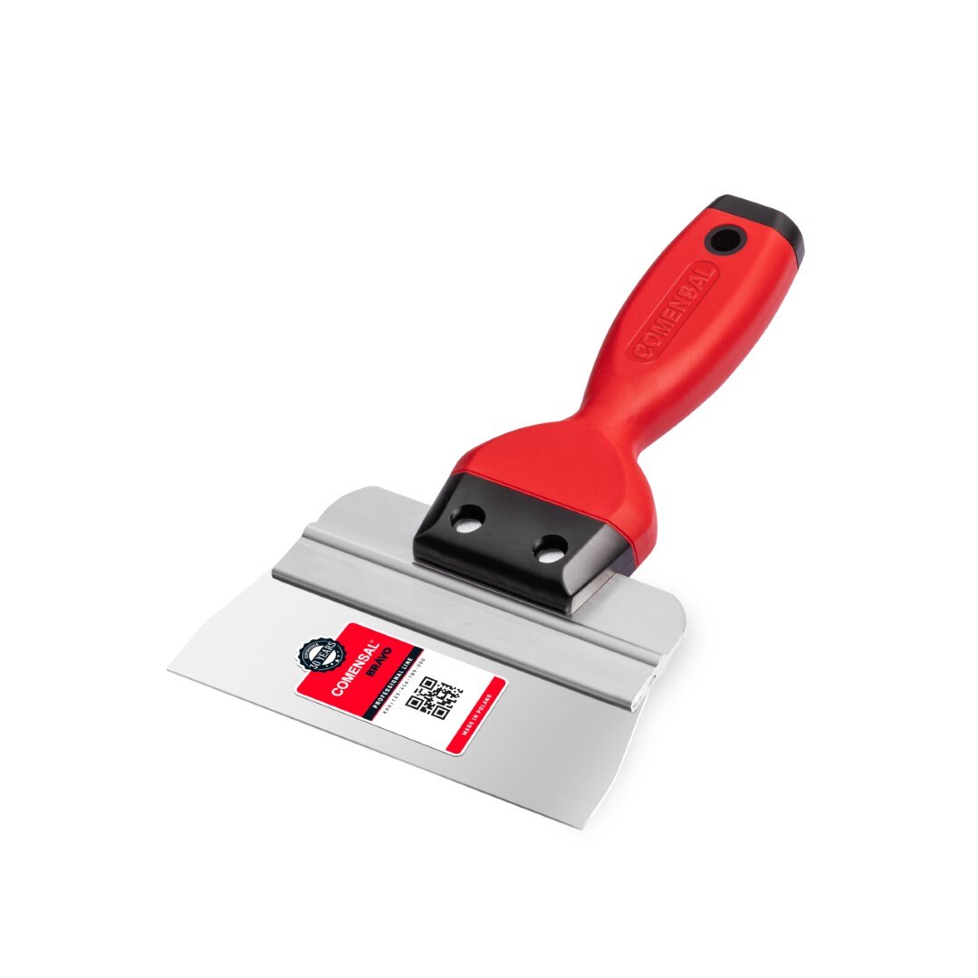 Spaclu fatada din otel inoxidabil, COMENSAL, profesional, cu maner de ...