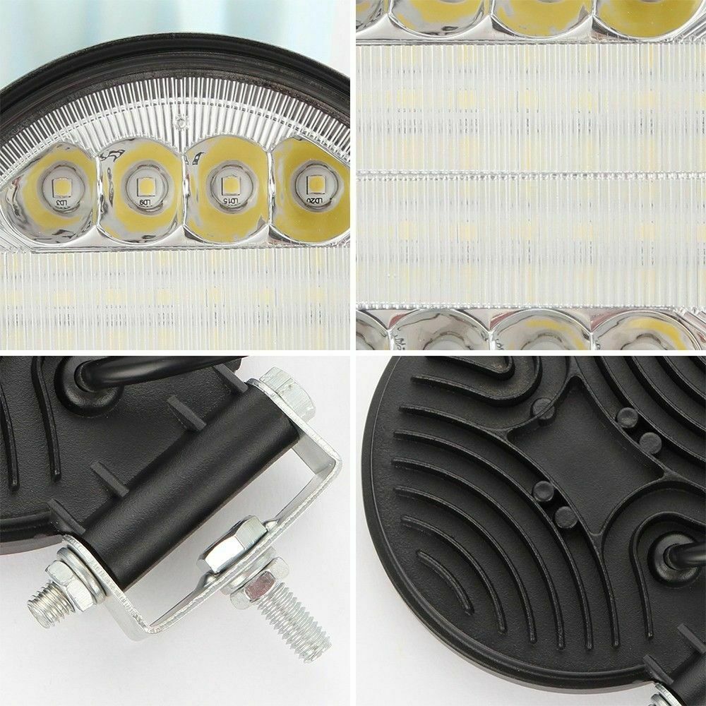 Lampa LED Flexzon, Lumina Ceata, Iluminat, 72W, 12V / 24V, Combo, Spot/Flood Beam, Exterior ...