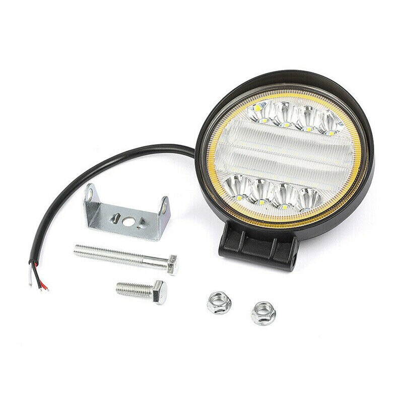 Lampa LED Flexzon, Lumina Ceata, Iluminat, 72W, 12V / 24V, Combo, Spot/Flood Beam, Exterior ...