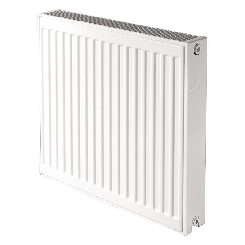 Radiator din otel, Blyss, dimensiune 600 x 600 x 105 mm, 1031 W, alb ...