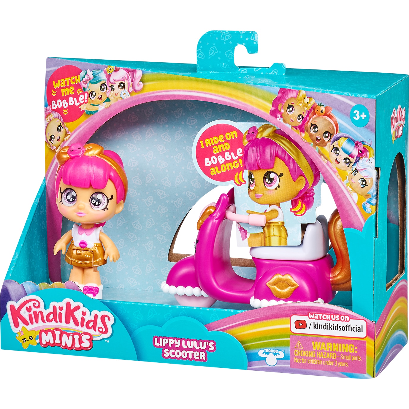 Set de joaca Kindi Kids Mini - Lippy Lulu's scooter - eMAG.ro