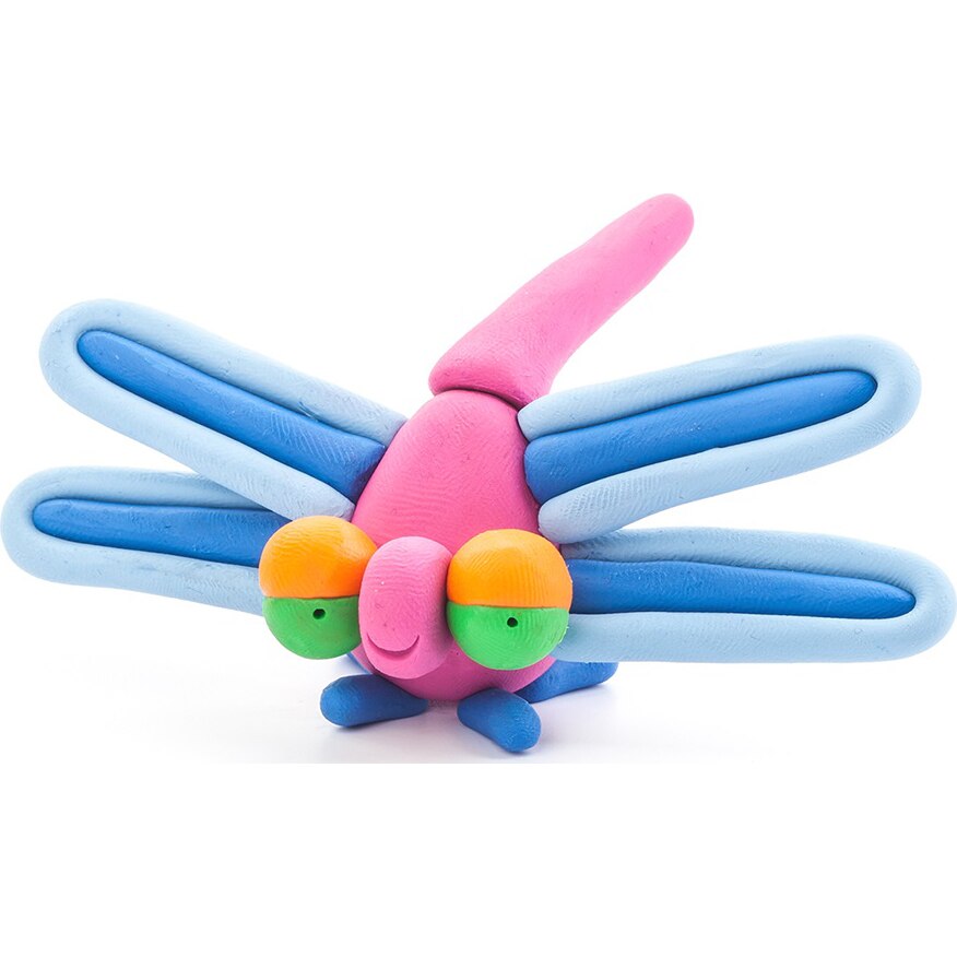 Set Hey Clay DIY Bugs - Libelula - eMAG.ro