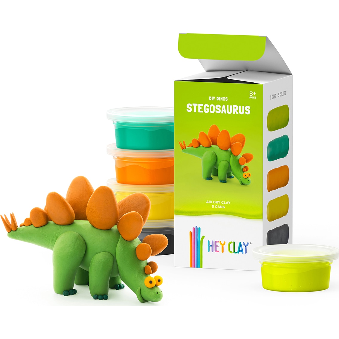 Set Hey Clay DIY Dinos - Stegosaurus - eMAG.ro
