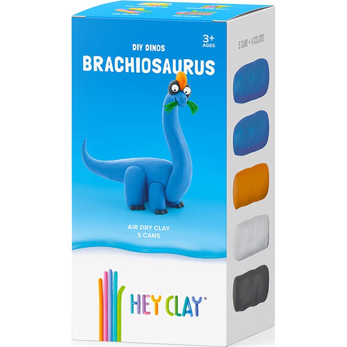 Set Hey Clay DIY Dinos - Brachiosaurus - eMAG.ro