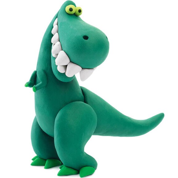 Set Hey Clay DIY Dinos - Tyrannosaurus - eMAG.ro