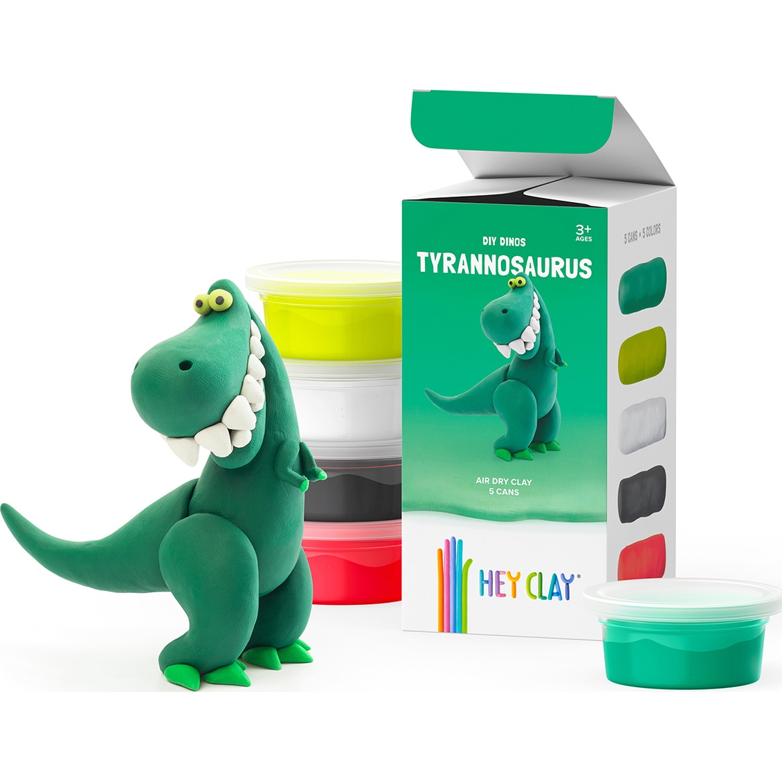 Set Hey Clay DIY Dinos - Tyrannosaurus - eMAG.ro