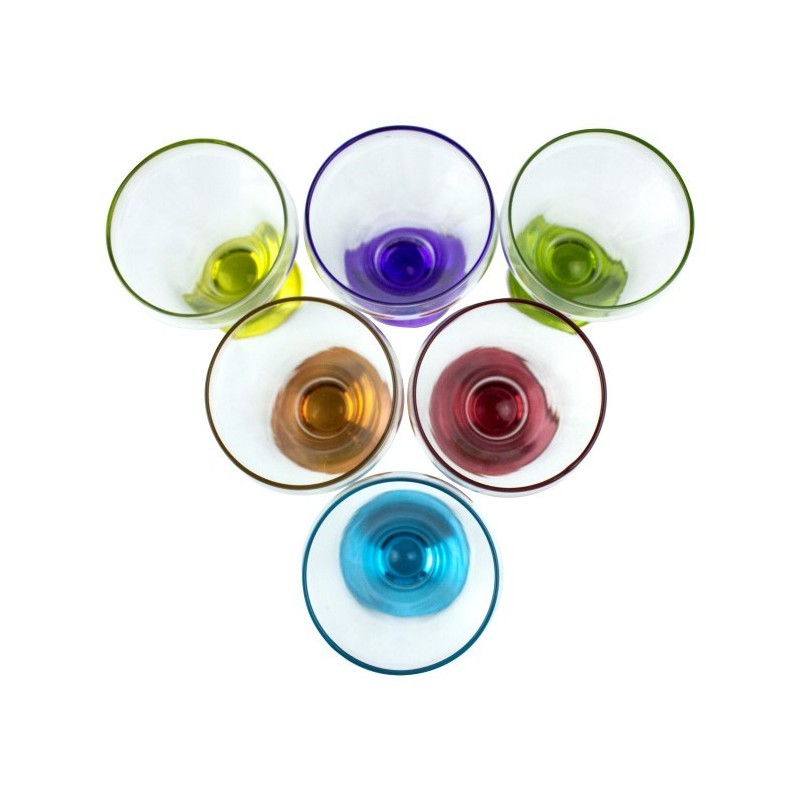 Set 6 cupe inghetata 305 ml colorate, AZHOME - eMAG.ro