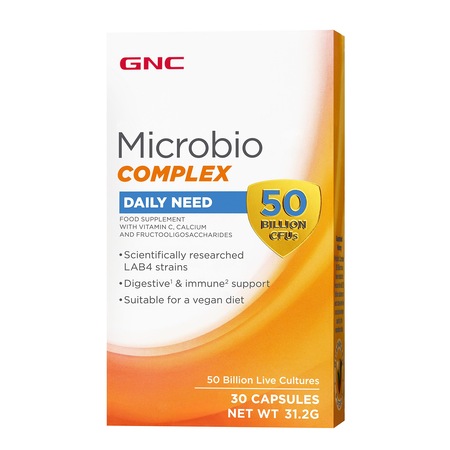 Supliment Alimentar GNC Microbio Complex Daily Need 50 mil. UFC ...