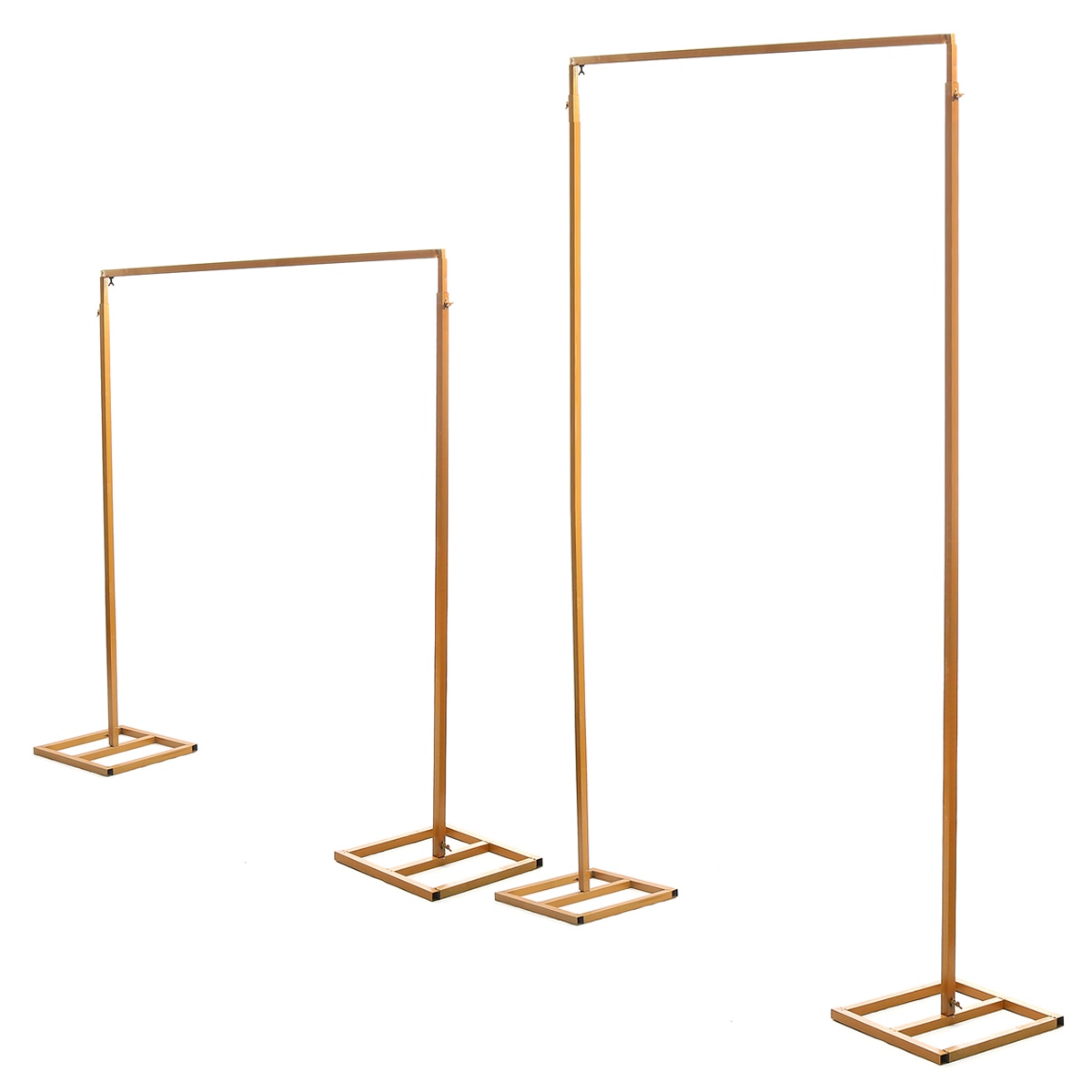 Arcada metalica pentru flori, Nunta, DIY, 3x6 m, Auriu - eMAG.ro