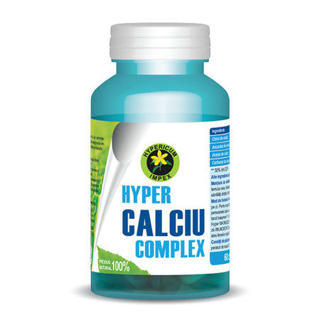 Hyper Calciu Complex, Hypericum, 60 capsule - eMAG.ro