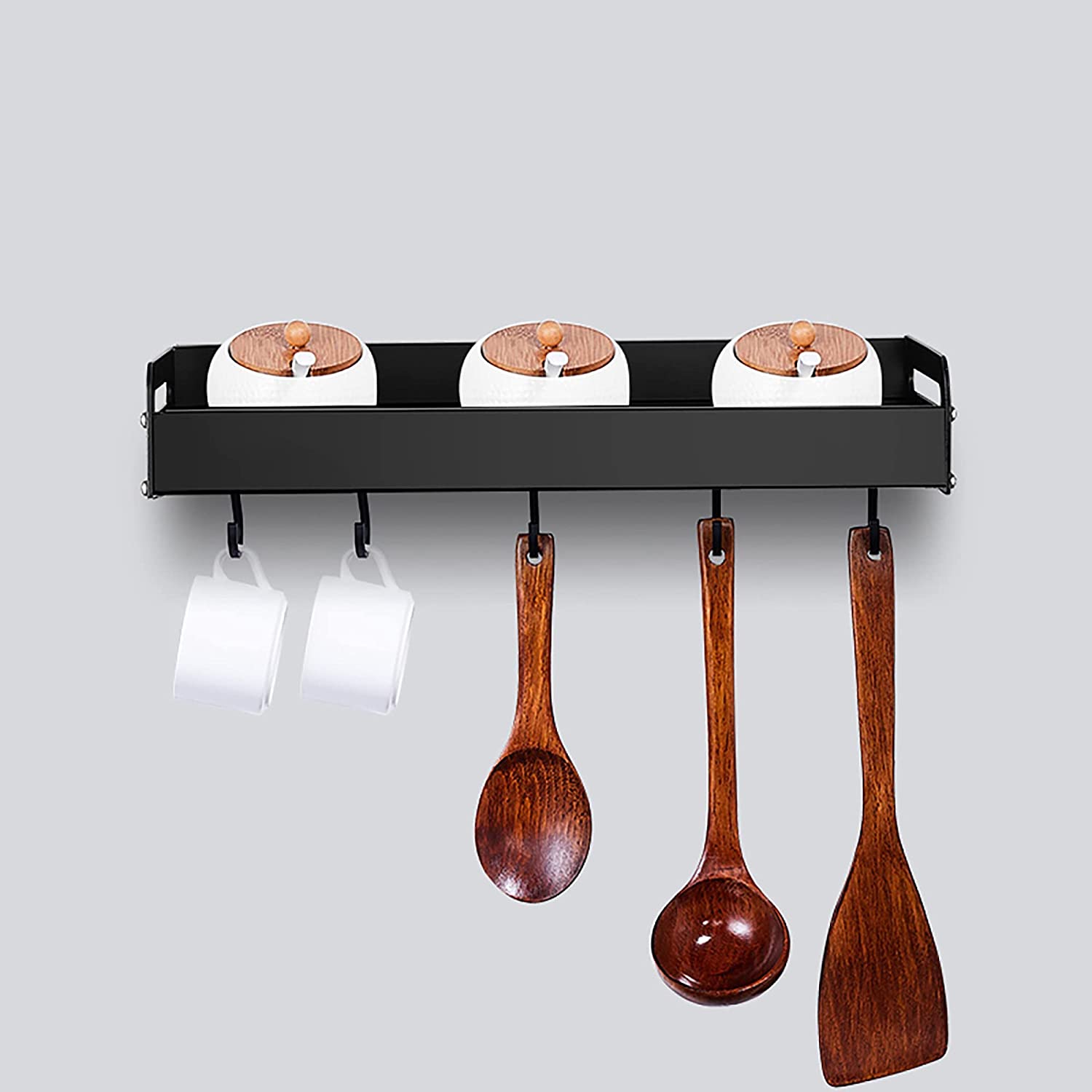 Raft pentru condimente, Otel inoxidabil, 40cm - eMAG.ro