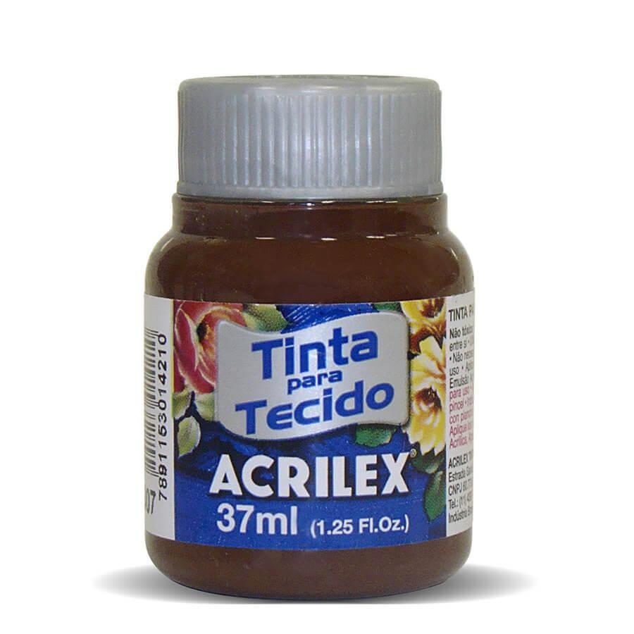 Vopsea textile Acrilex, 37ml, Maro inchis - eMAG.ro
