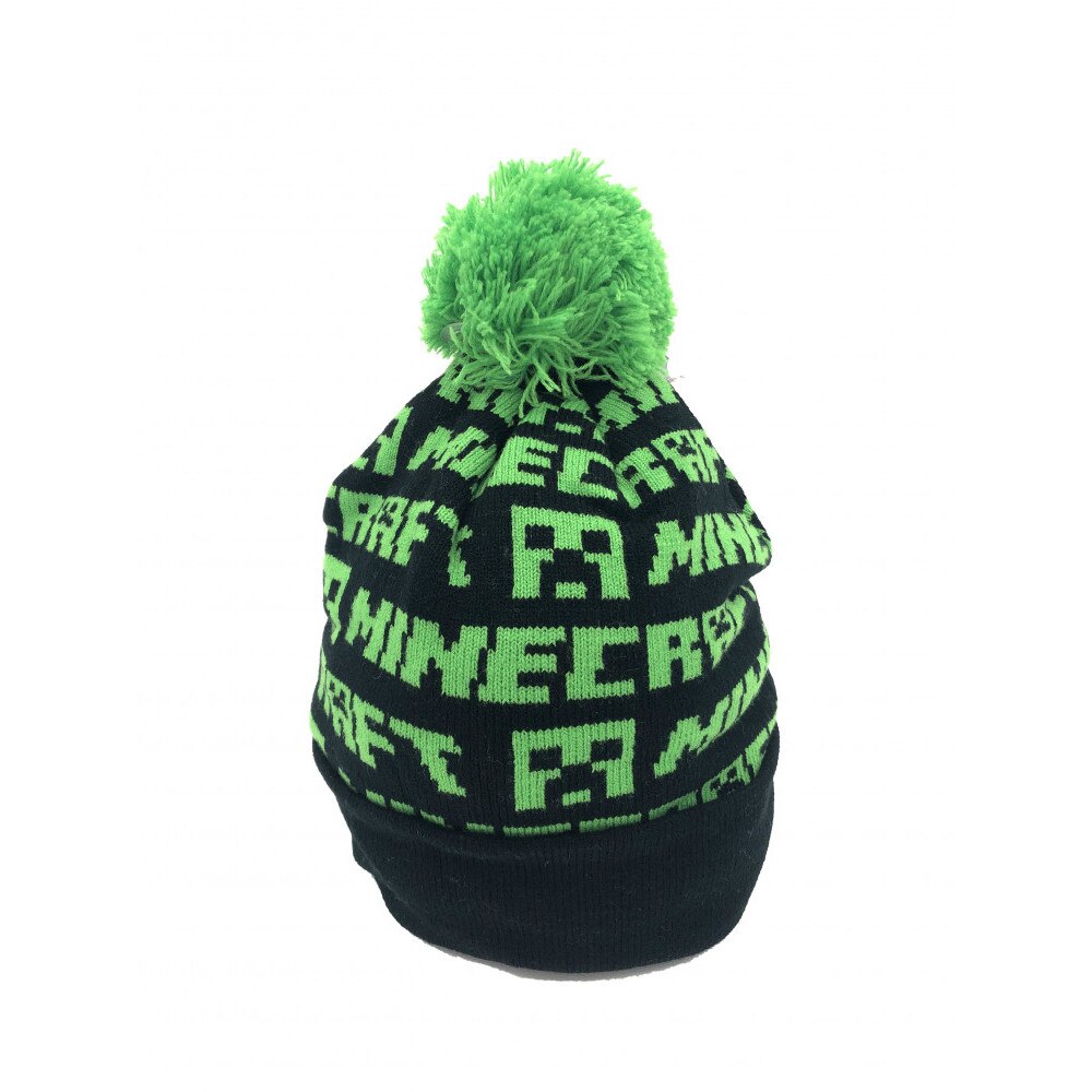 Caciula, Minecraft, Model inscriptia Creeper, 54 cm - eMAG.ro