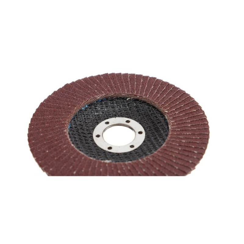 Disc lamelar pentru slefuit, Kraft&Dele, pentru metal si lemn, 125 mm x 22.2m diametru interior ...