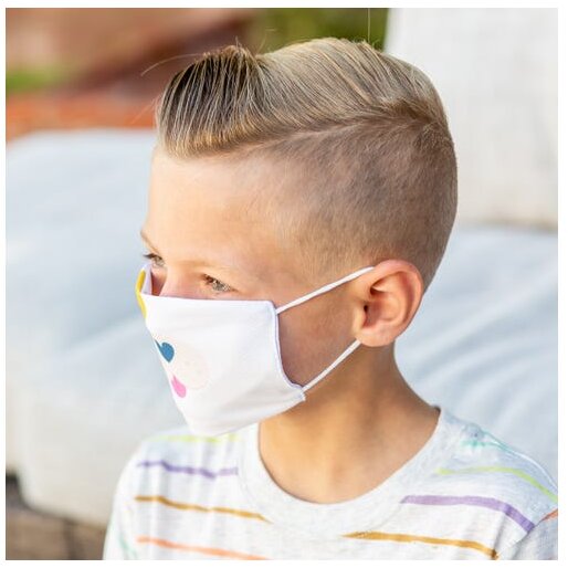 Set 3 masti reutilizabile pentru copii - Catel, pisica si vulpe - eMAG.ro