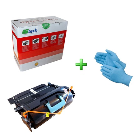 Cartus toner compatibil cu Lexmark T640 T642 T644 X642 X644 X646, negru ...