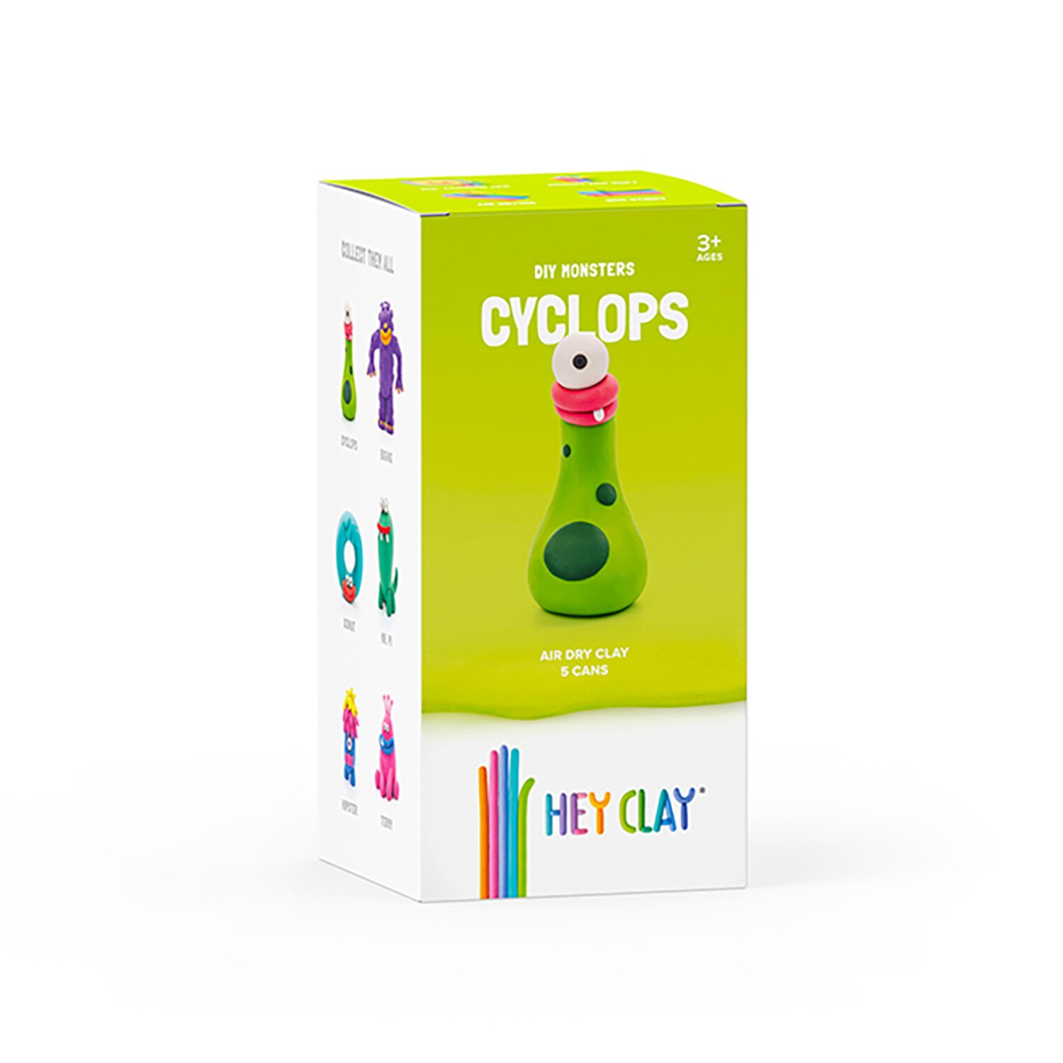 Set creatie 5 buc Hey Clay Cyclops, multicolor - eMAG.ro