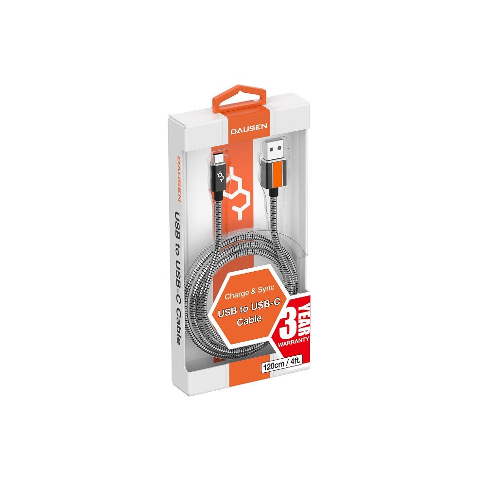 Cablu incarcare si transfer date type c din otel - eMAG.ro