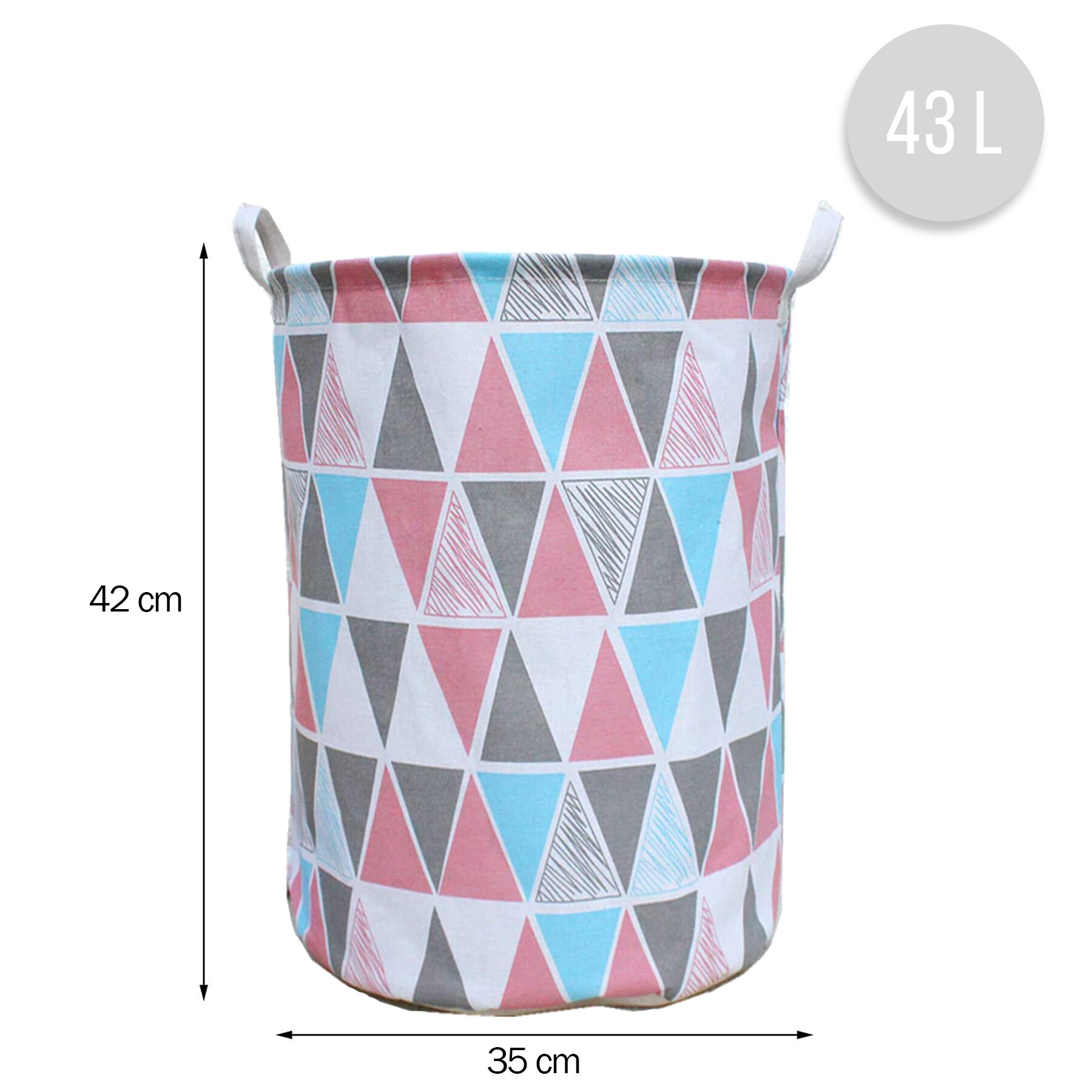 Cos Pliabil Pentru Jucarii, Rufe, Bumbac Canvas, Impermeabila, WAYA ...