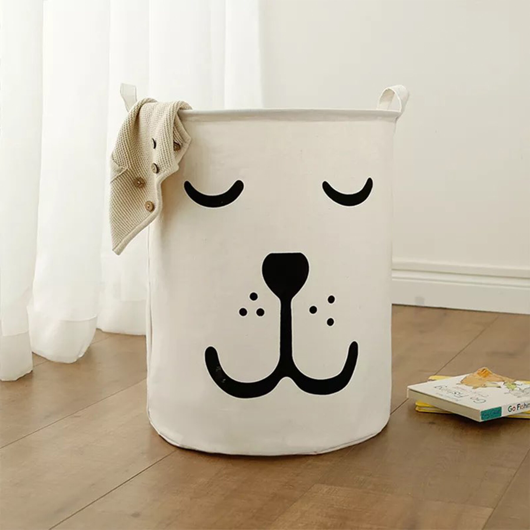 Cos Pliabil Pentru Jucarii, Rufe, Bumbac Canvas, Impermeabila, WAYA ...