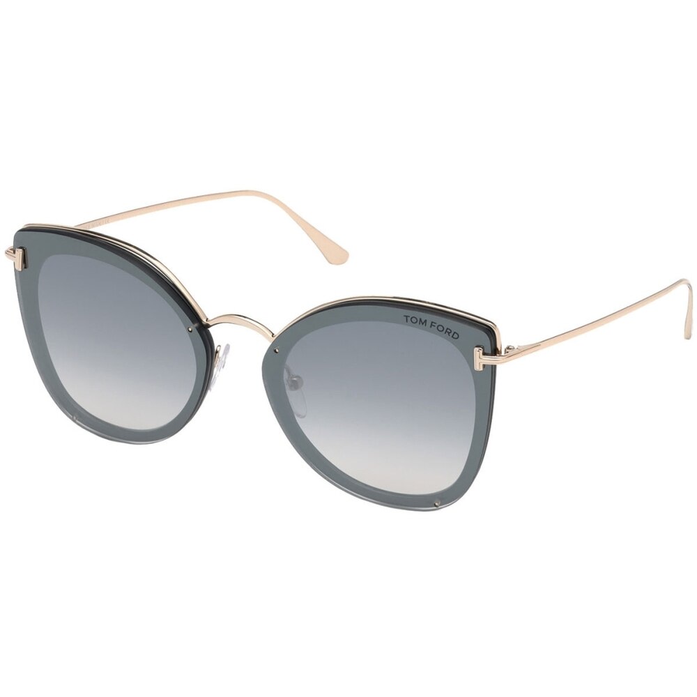 Ochelari de soare de dama Tom Ford FT0657 01C, Negru, 62 mm - eMAG.ro