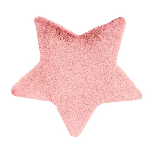 Covor copii Romance forma stea roz 80 cm - eMAG.ro