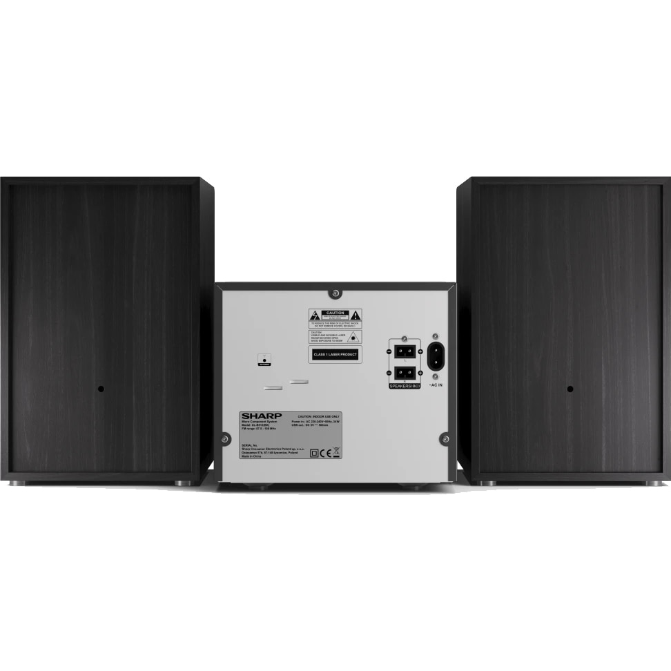 Sharp XL-B512 audio mikrorendszer, 45W, FM, Bluetooth, CD, USB, AUX ...