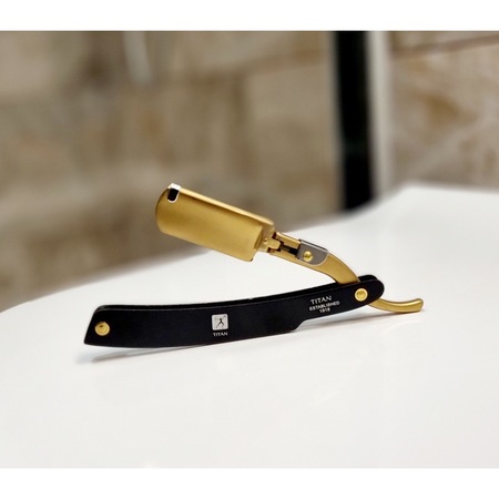 Brici pentru barbierit Titan, cu lama de ras intreaga interschimbabila ...