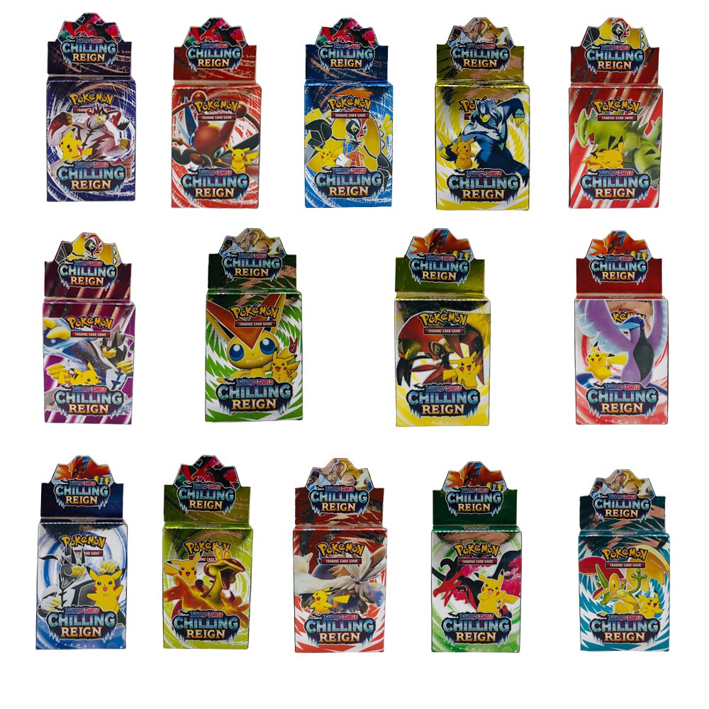 Комплект карти Pokemon, 33 бр, на английски език, многоцветен - eMAG.bg