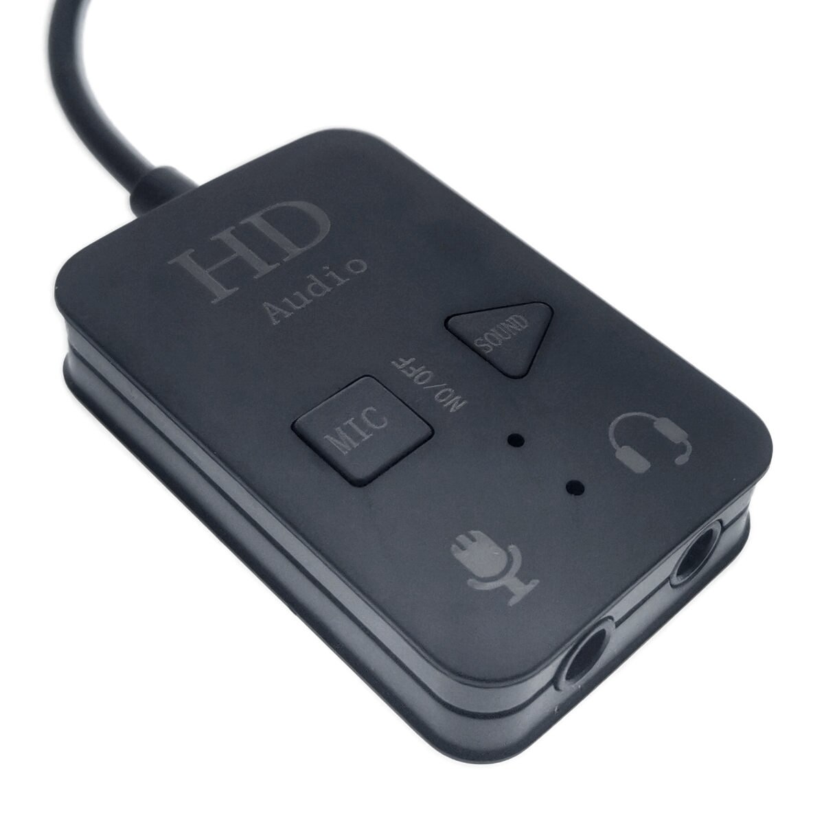 USB Type C звукова карта, Virtual 7.1 Channel, с 2 x Jack 3.5mm женски ...