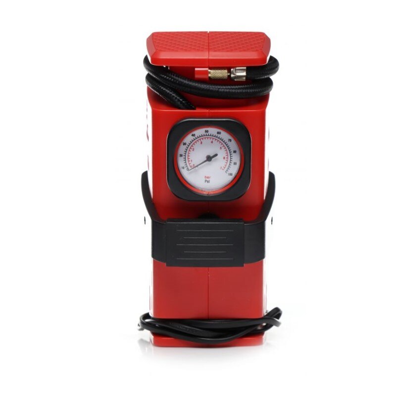 Compresor auto cu manometru, Kraft&Dele, DC 12V / 220-240V, 7 bari ...