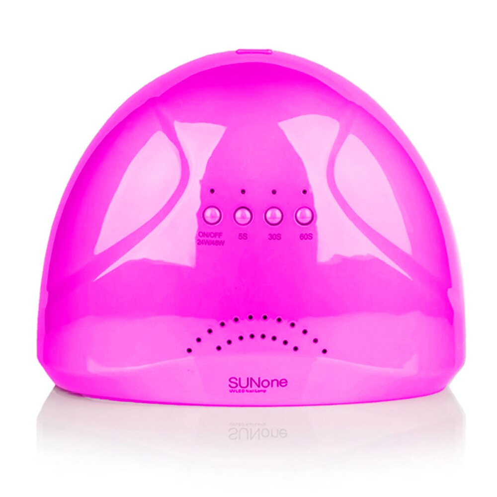 Lampa uv-led manichiura pedichiura SunUV, SunOne, Rosu Oglinda, 48 W ...