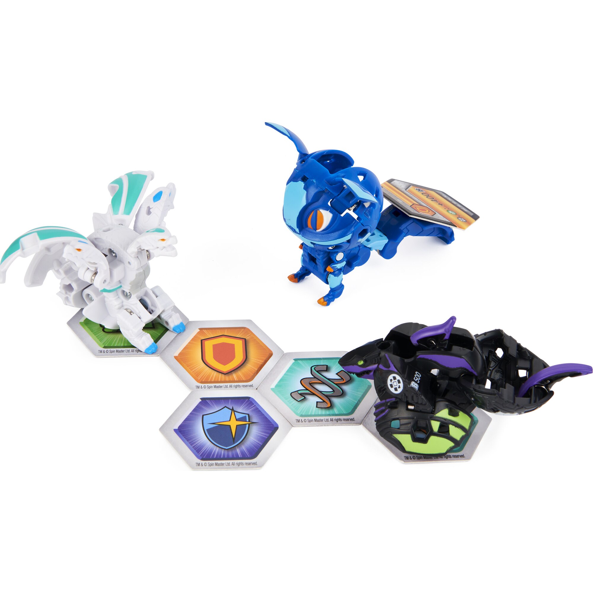 Фигурка Bakugan Geogan Rising - Starter Pack, Ferascal Ultra, Nillious ...