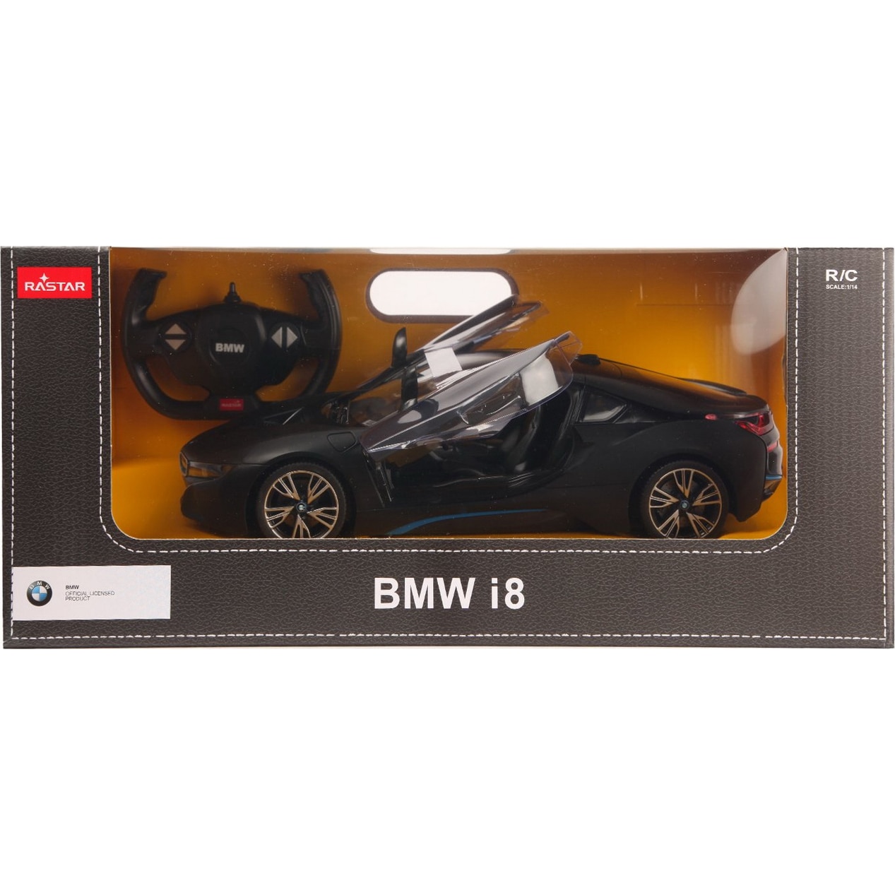 Masinuta Rastar RC - Bmw I8, negru, 1:14 - eMAG.ro
