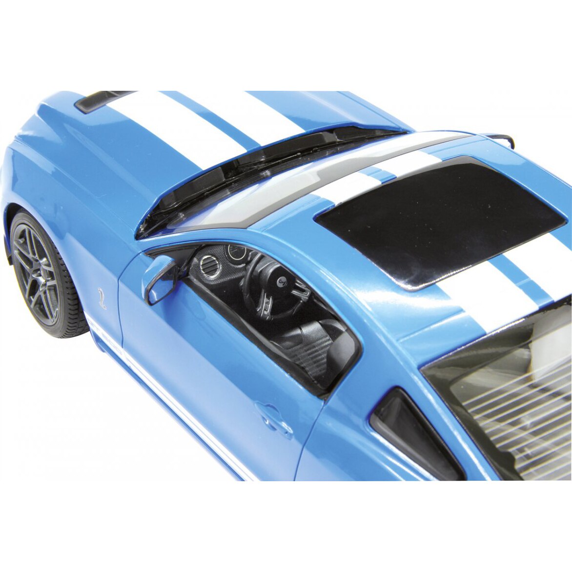 Masinuta Rastar RC - Ford Shelby GT500, albastru, 1:14 - eMAG.ro
