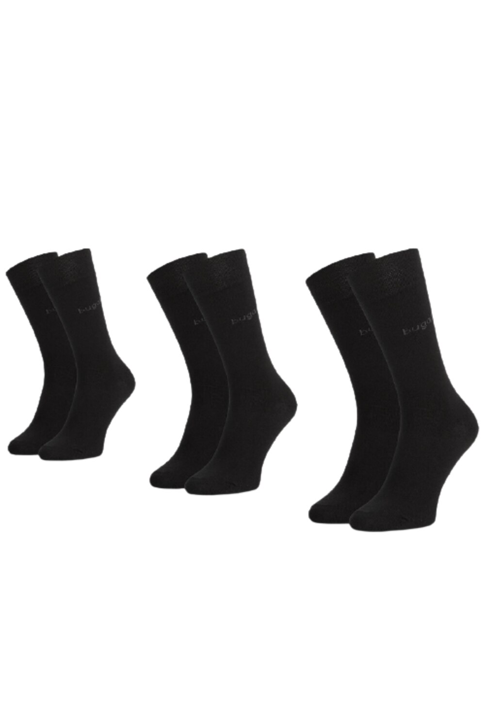 Set cadou barbati, Bugatti, 411339302, portofel, curea, sosete, negru ...