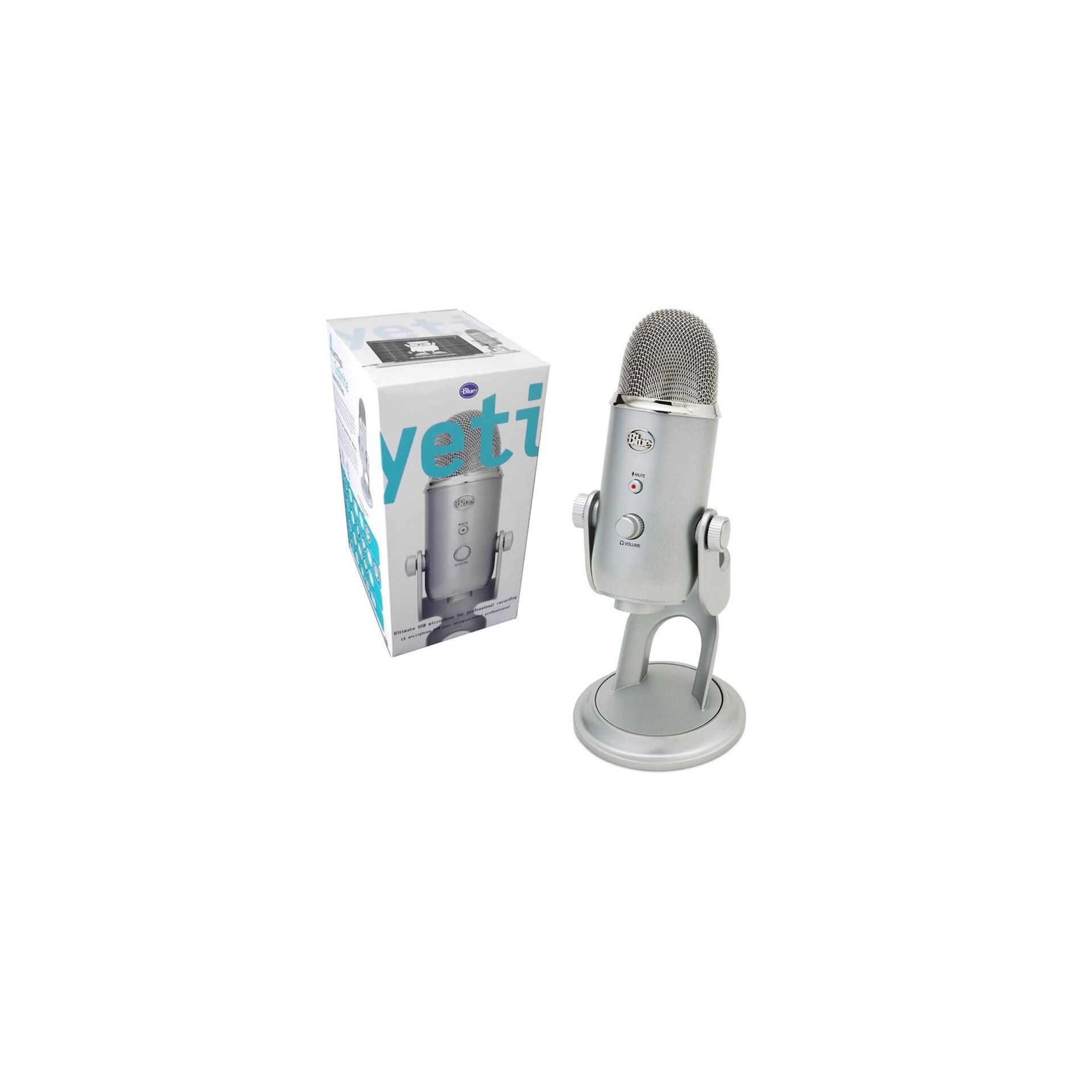 Blue Microfon Yeti Silver - eMAG.ro