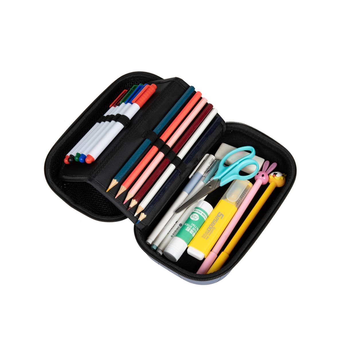 Penar cu fermoar, Zipit Creatures Storage box, robot gri - eMAG.ro