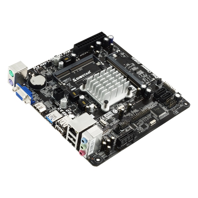Placa de baza Biostar Intel Celeron J1800, Mini-ITX, 2xSO-DIMM DDR3L - eMAG.ro