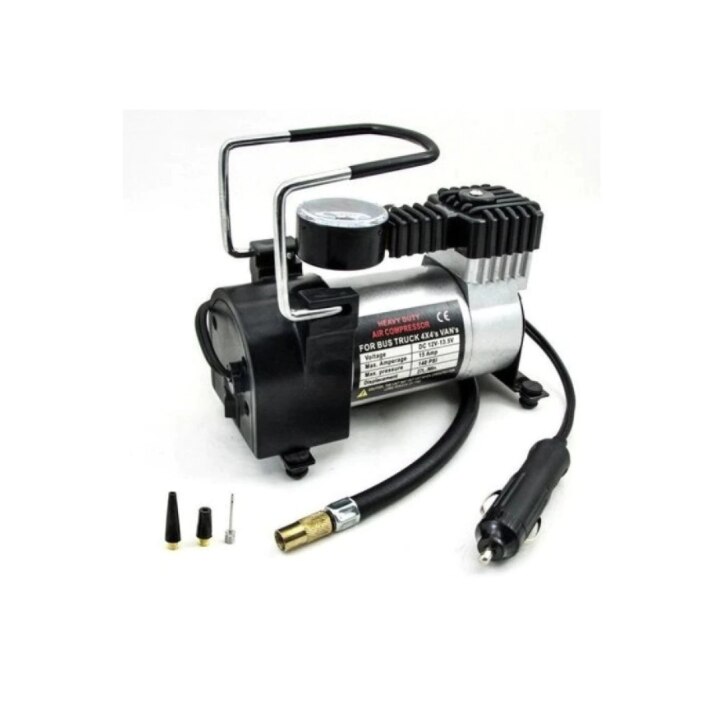Compresor auto dc 12V, 7 bar, 150 psi, design ergonomic - eMAG.ro
