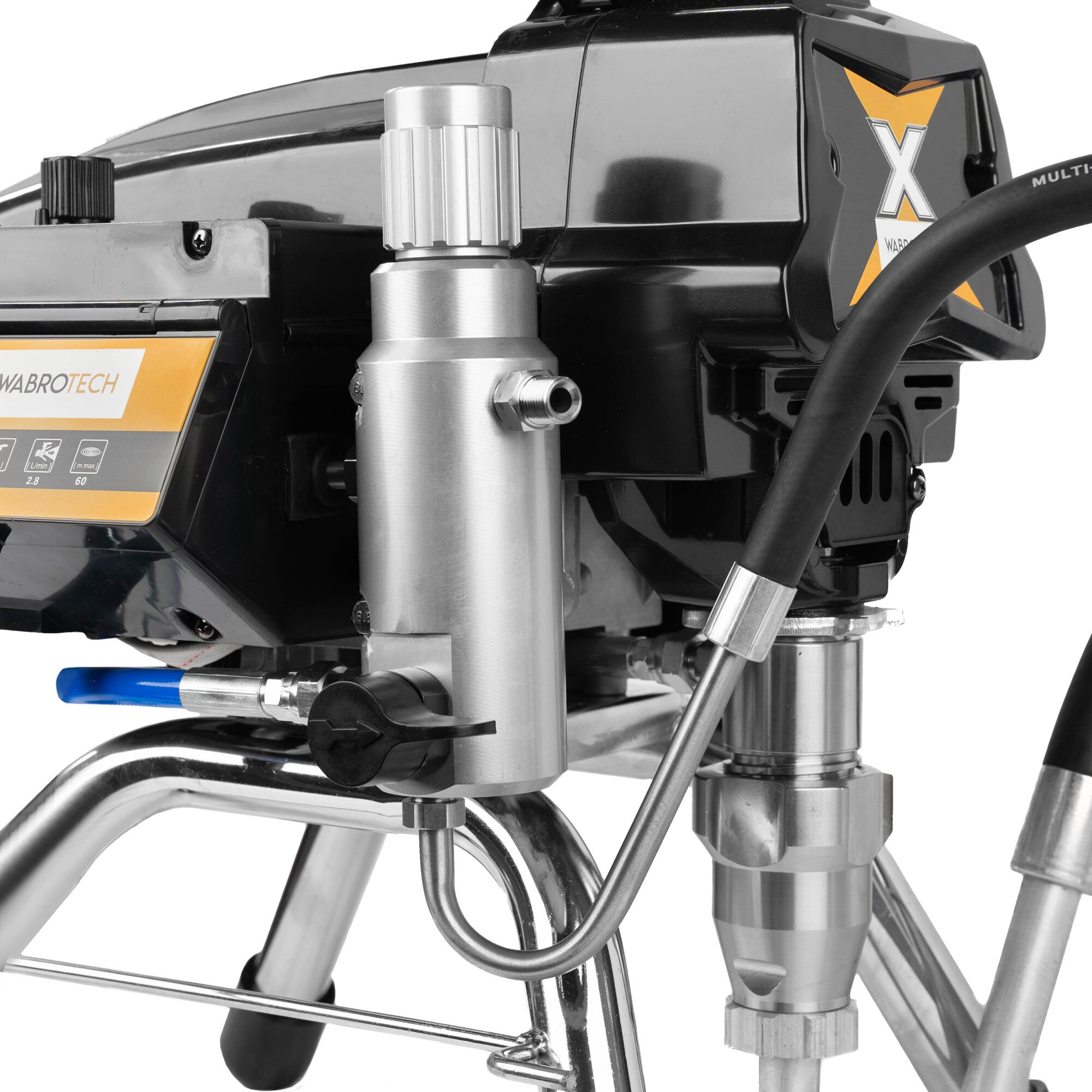 Masina de vopsit hidrodinamic, Wabrotech, WT28, 1700 W, 20,1 kg, Negru ...