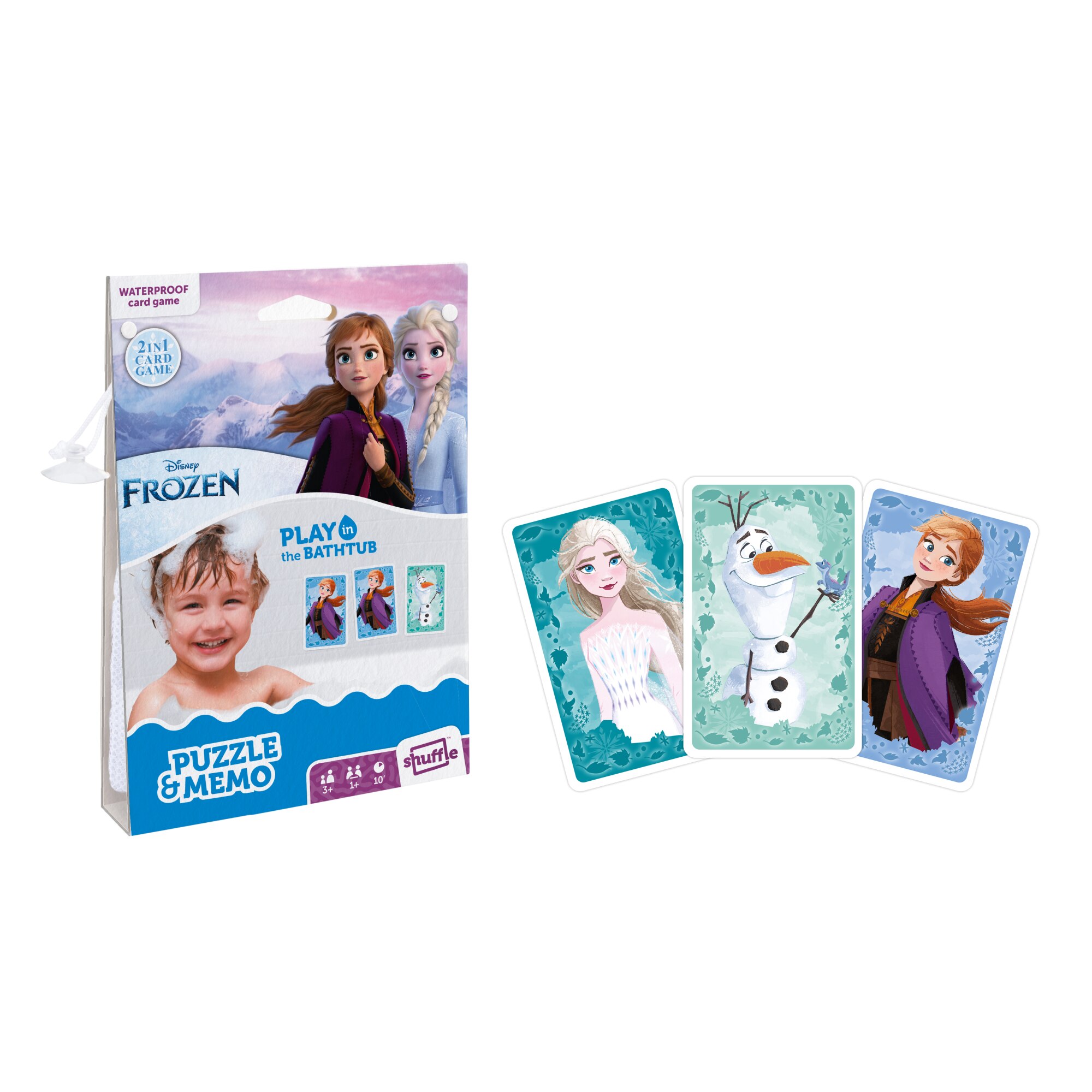 Настолна игра, Cartamundi, AQUA Frozen, Multicolor, 3+ години - eMAG.bg
