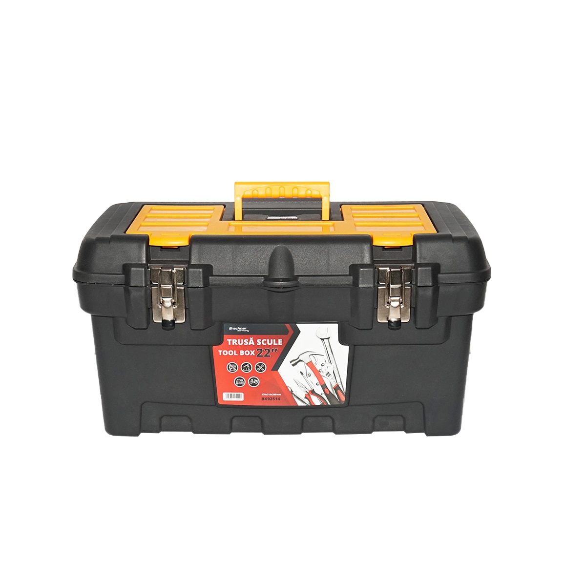 Cutie pentru scule plastic 570x315x295mm Breckner Germany - eMAG.ro
