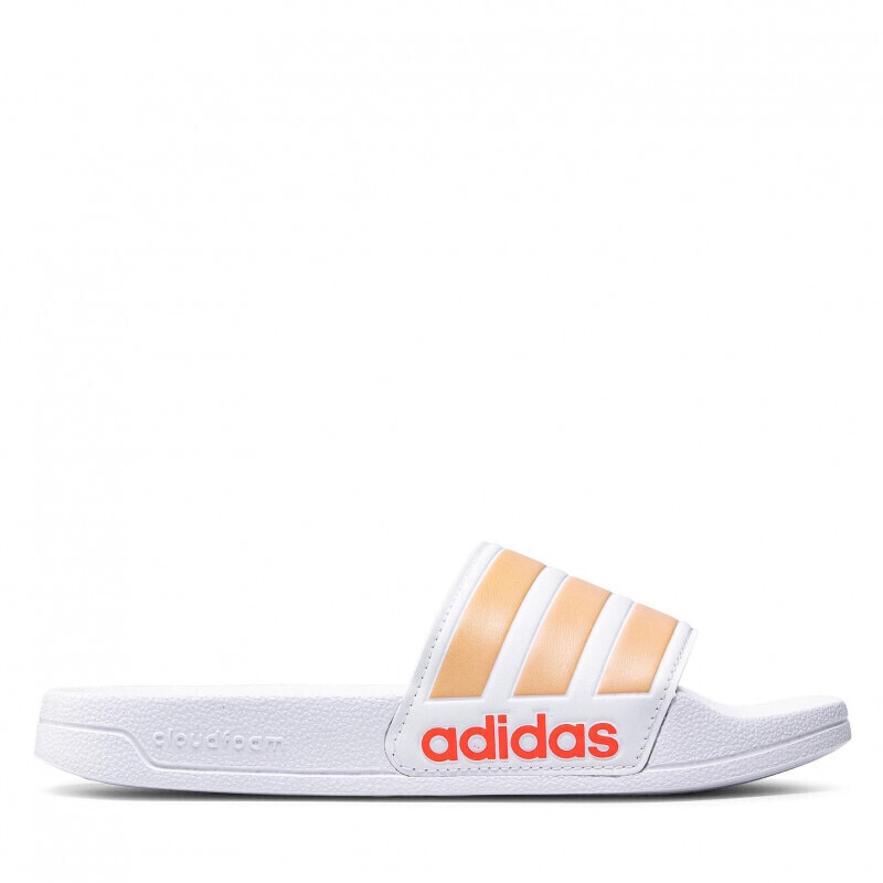 Slapi femei adidas adilette Shower, Alb, 39 EU - eMAG.ro