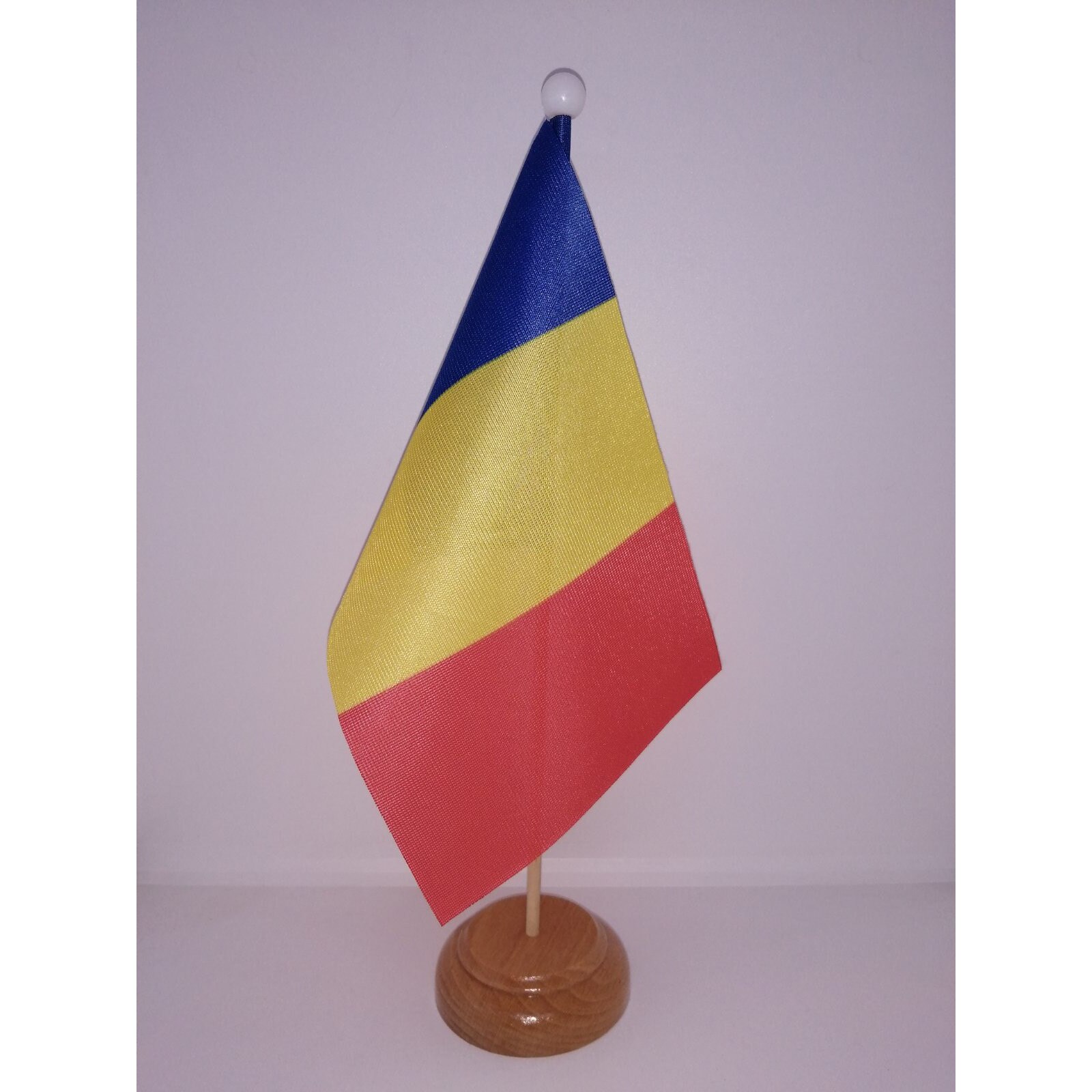 Stegulet Romania 15x21cm cu suport pentru birou din lemn natur - eMAG.ro
