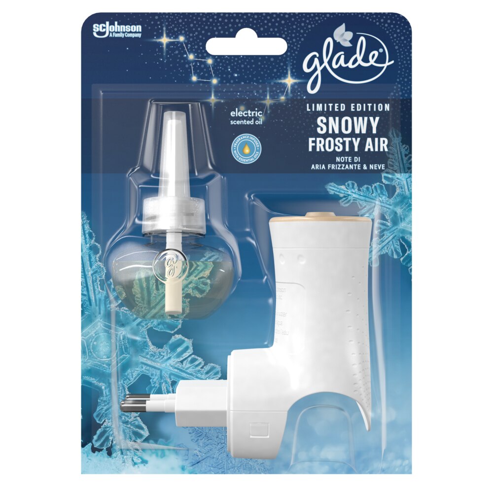 Odorizant electric pentru camera Glade Snowy Frosty Air, 20 ml - eMAG.ro