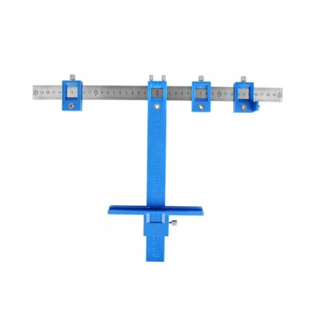Sablon gaurire, Kraft&Dele KD10383, 40 x 30 cm, aluminiu - eMAG.ro
