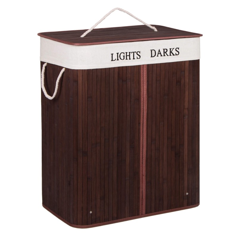 Cos rufe Sersimo HA33, dublu cu 2 compartimente, 100 L, 64x52 cm ...