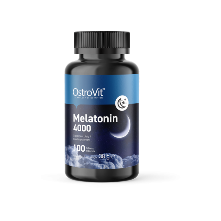 OstroVit Melatonina 4000 mcg, 100 tablete, Naturiste somn linistit ...
